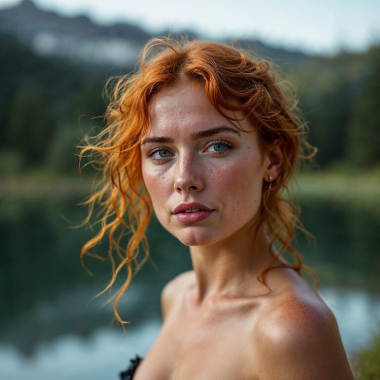42 Pics Of A Redhead At A Remote Lake The Ai Redheads 3558