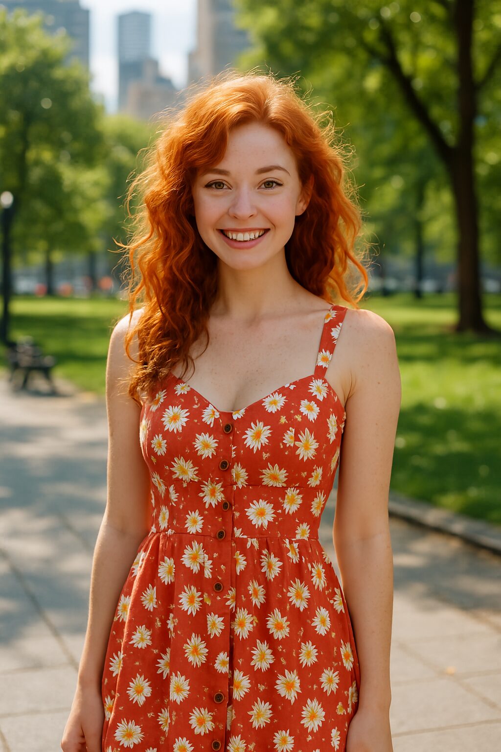 Redheaded Sundresses – 54 pictures - The AI Redheads